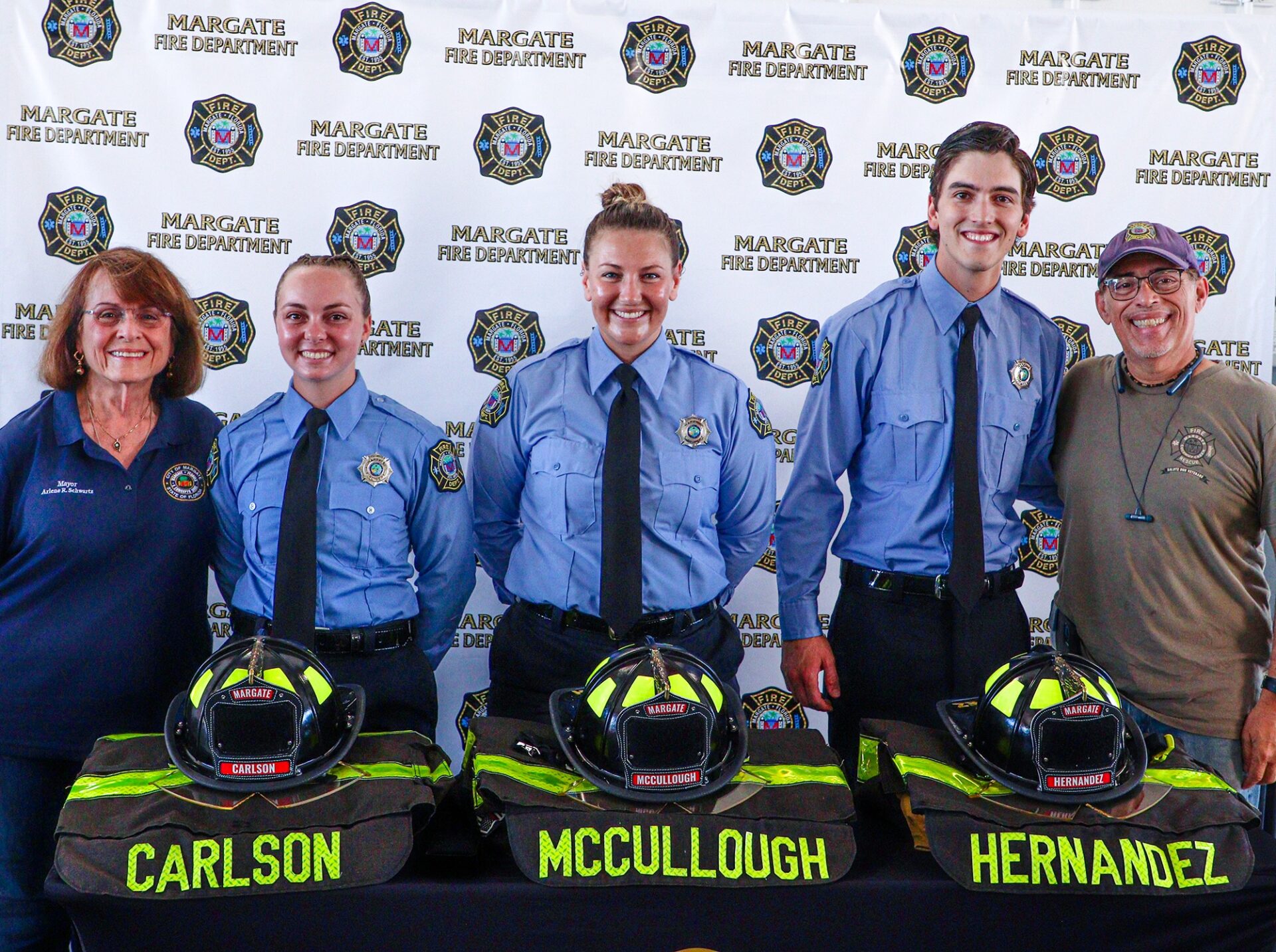 'They're More Than Ready': Margate Welcomes 3 New Firefighters ...