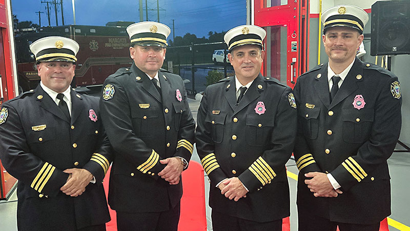 Margate Unveils State-of-the-Art Fire Station 58 With Hose Uncoupling ...